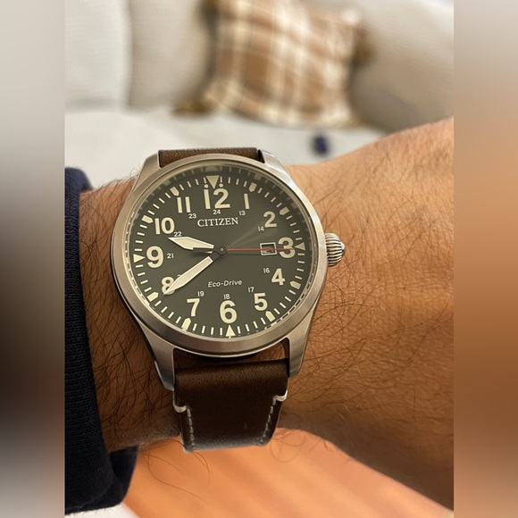 Citizen | Accessories | Citizen Eco Drive Military E11s73421 Quartz Mens 42mm Japan Movt | Poshmark